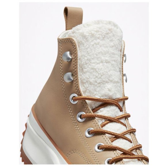 Converse | Shoes | Converse Run Star Hike Hi Nomad Khaki Leather ...